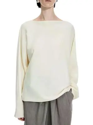 JNBY JNBY Long-Sleeve T-Shirt With Buttoned Cuffs