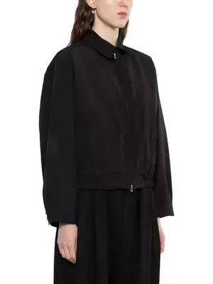 JNBY Two-way Zipper Long-sleeve Jacket - Black