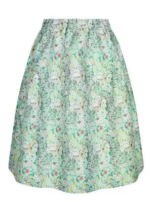 JNBY JNBY Floral Embroidered Midi Skirt