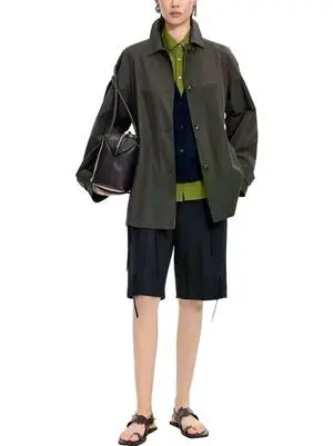 JNBY JNBY Buttoned Trench Coat Grey