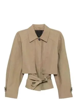 JNBY Tied-hem Jacket - Neutrals