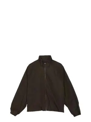 CROQUIS Cotton Zip-up Jacket - Brown
