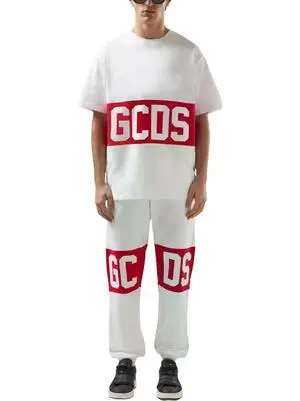 Gcds Logo-band T-shirt - White