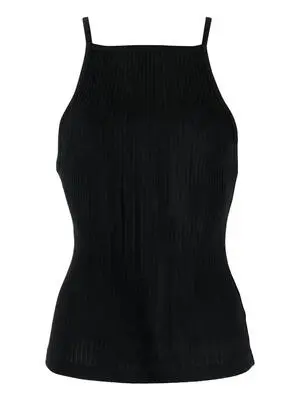 AGOLDE Square-neck Tank Top - Black