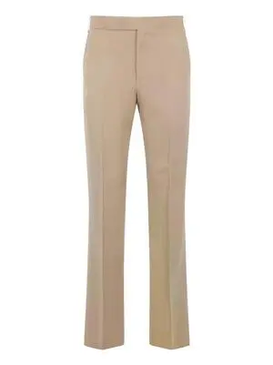 LARDINI Button Trousers - Neutrals