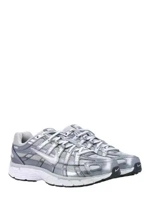 Nike Nike P-6000 Metallic Sneakers Silver