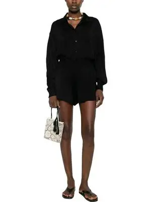 Bondi Born Button-fastening Shirt - Black