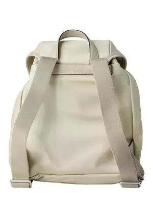 Moncler Moncler Logo Buckle Backpack Neutrals