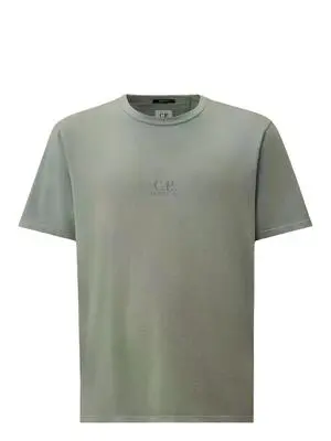 C.P. COMPANY Logo-detail T-shirt - Blue