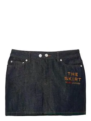 Marc Jacobs X A.p.c Five-pocket Skirt - Blue