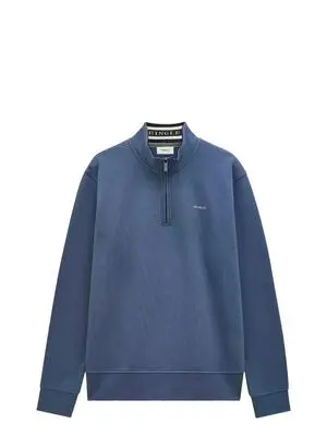 Pringle Of Scotland Zip Track Jumper - Blue