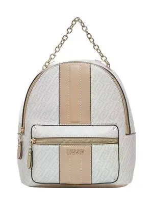 Liu Jo Logo-lettering Backpack - White