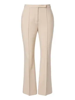 Dorothee Schumacher Cropped Flared Trousers - Beige
