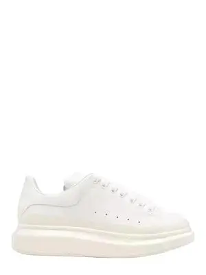 Alexander McQueen Platform Lace-up Sneakers - White