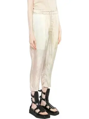 Rick Owens Astaires Cropped Trousers - Neutrals