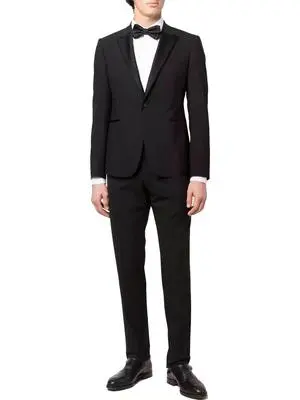 Emporio Armani Jacket And Trouser Suit - Black