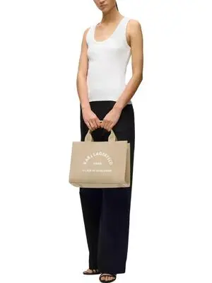 Karl Lagerfeld Rue St-guillaume Tote Bag - Neutrals