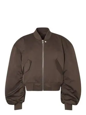 Rick Owens Technical Bomber Jacket - Brown