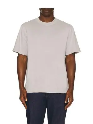 AGOLDE Asha Mock Neck Tee In . Also - Grey