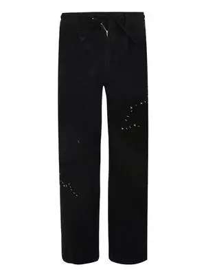 DOMREBEL Lazy Pleated Jeans - Black