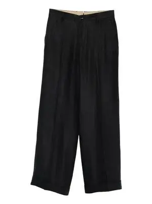 L.B.M. 1911 Tailored Cuffed Trousers - Black