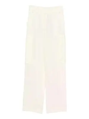 TWINSET Cargo-pocket Straight Trousers - Neutrals