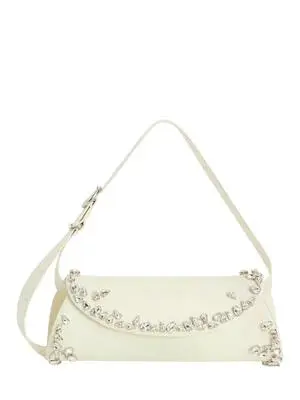 JIL SANDER Small Cannolo Shoulder Bag - Neutrals