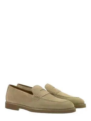 DOUCAL'S Suede Loafers - Neutrals