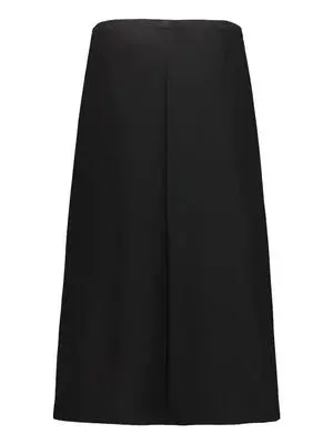 COURREGES Courrèges Midi Skirt With Rear Zip Detail
