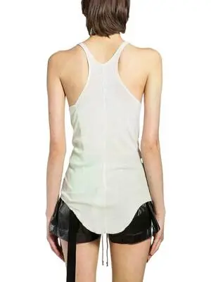 Rick Owens Racer-back Tank Top - White
