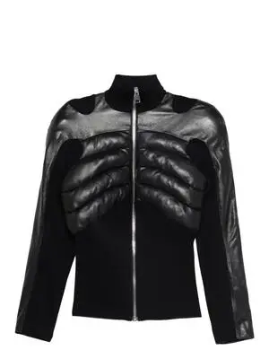 VICTOR CLAVELLY Padded Zip-up Jacket - Black