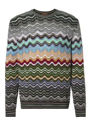 Missoni Zigzag Knit Sweater - Multicoloured