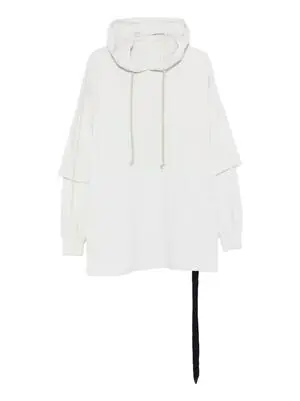 Rick Owens Long-sleeve Hoodie - Neutrals