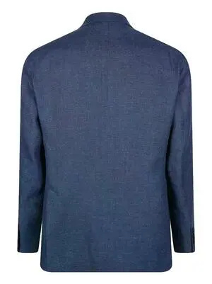 Tagliatore Single-breasted Blazer - Blue