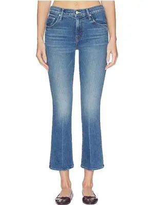 MOTHER Petite Insider Ankle Jeans In . Also - Blue