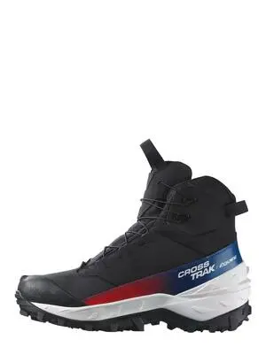 SALOMON Lace-up High Top Sneakers With Pull Tab - Black