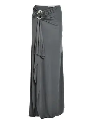 Christopher Esber Orica Cut-out Jersey Maxi Skirt - Blue