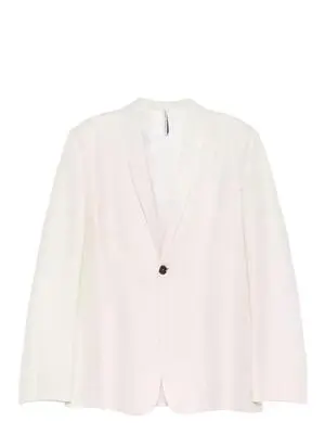 Liviana Conti Shawl Collar Single-breasted Jacket - Neutrals