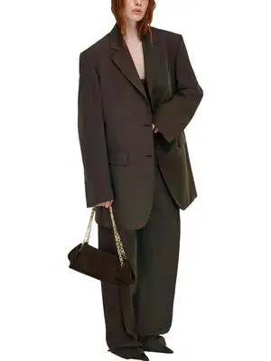 FERRAGAMO Small Folded Shoulder Bag - Brown