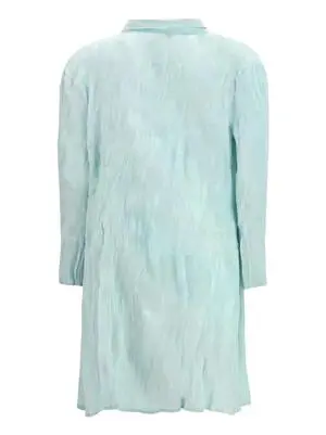 GONGDID DESIGN Long-sleeve Mini Dress - Blue