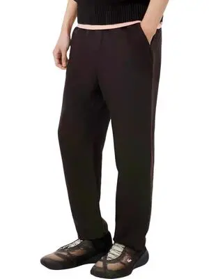 Lacoste Elasticated Trousers - Brown