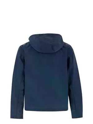 AUTRY Hooded Logo Jacket - Blue