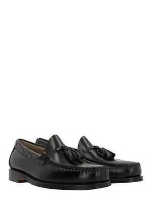 G.H.BASS Weejuns Larkin Tassel Loafers - Black