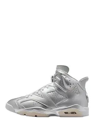 JORDAN 6 Retro Psg Paris Saint-germain Leather Sneakers - Silver