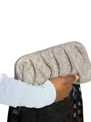 Benedetta Bruzziches Embellished Clutch Bag - Silver
