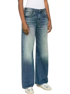R13 D'arcy Loose Jeans - Blue