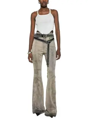 Rick Owens Botan Bootcut Jeans - Neutrals