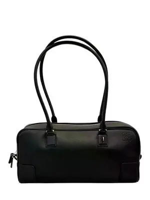 Loewe 31 Amazona Padlock-detail Shoulder Bag - Black