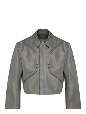 Rick Owens Rick Owens Grey Zip-Fastening Jacket Grey