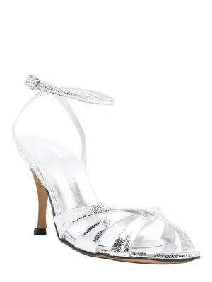 GUGLIELMO ROTTA Abelie Twisted Leather Sandals